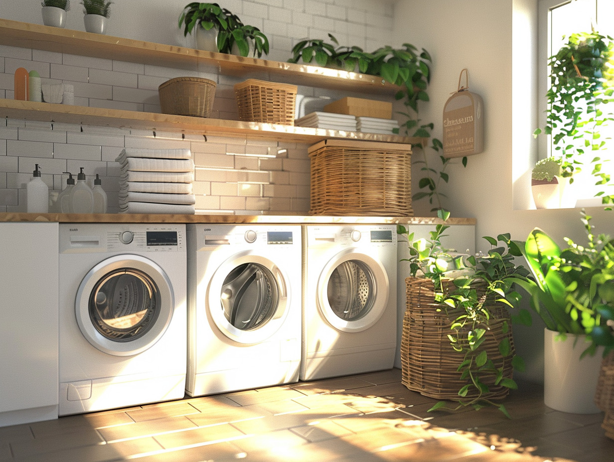 Surface requise pour l'aménagement d'une buanderie efficace - Bohème ...